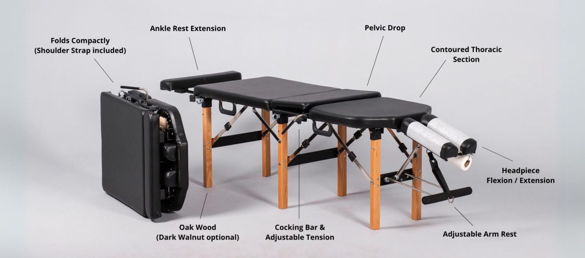 Sport Portable Chiropractic Table - Thuli Tables